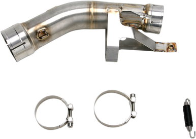 Akrapovic Stainless Steel Link Pipe For Zx-10R L-K10So4/1 - J J Motorsports
