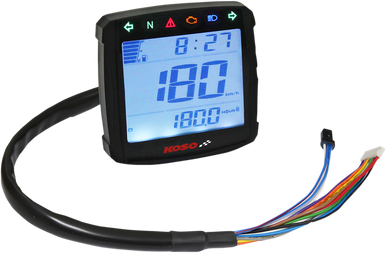 Koso North America Xr-01S Speedometer 2.94" L X 3.05" W X 0.94" D ...