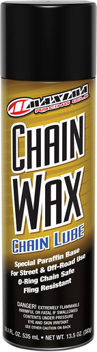 Maxima Racing Oil Chain Wax Lube 13.5 Oz. Net Wt. Aerosol 74920-N - J J Motorsports