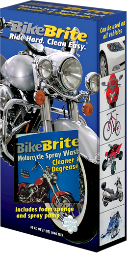 Bike Brite Cleaner/Degreaser Spray Kit 32 U.S. Fl Oz. Mc44K - J J ...