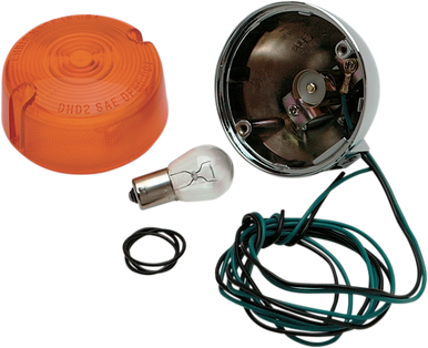 Chris Products Rear Turn Signal Assembly Amber Single Filament 8407A ...