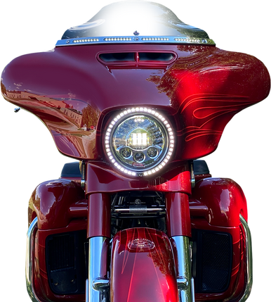 Custom Dynamics Sequential Trim Ring Chrome Pb-7Tr-Seq-3C - J J Motorsports