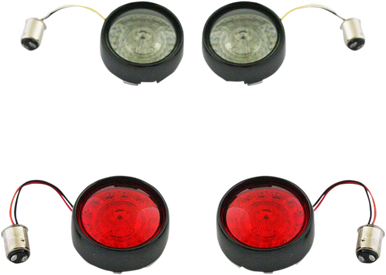 Custom Dynamics Full Bullet Turn Signal Conversion Kit Black Pb-Bcm-Bb ...