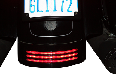 Custom Dynamics Tribar Led Light Red Pb-Tri-4-Red - J J Motorsports