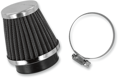 Emgo Air Filter Chrome End 52Mm 12-55752 - J J Motorsports