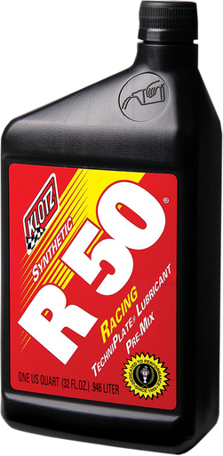 Klotz Oil R-50 Racing Techniplateâ® Synthetic 2-Stroke Premix Oil 1 U.S ...
