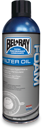 Bel-Ray Foam Filter Oil 400 Ml Aerosol 99200-A400W - J J Motorsports