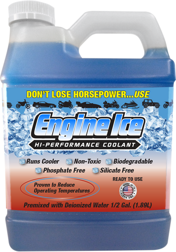 Engine Ice Premixed Motorcycle Coolant 64 U.S. Fl Oz. 10850 - J J ...