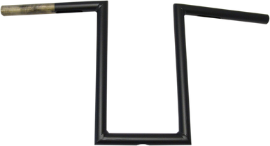 La Choppers Handlebar Narrow Z 12" Flat Black - J J Motorsports