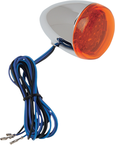 Chris Products Turn Signal Led Chrome/Amber 8501A-Led - J J Motorsports