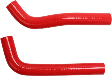 Cv4 Radiator Hose Kit Red Sfsmbc29R - J J Motorsports