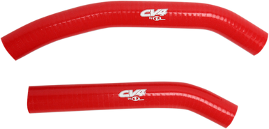 Cv4 Radiator Hose Kit Red Sfsmbc55R - J J Motorsports