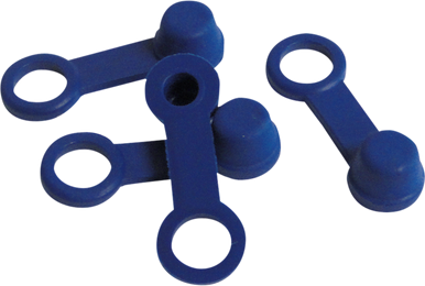 Helix Bleeder Caps Blue 4-Pack 202-2004 - J J Motorsports