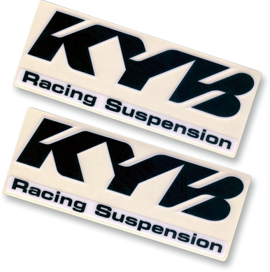 Kyb Fork Sticker Set Kyb 170010000102 - J J Motorsports