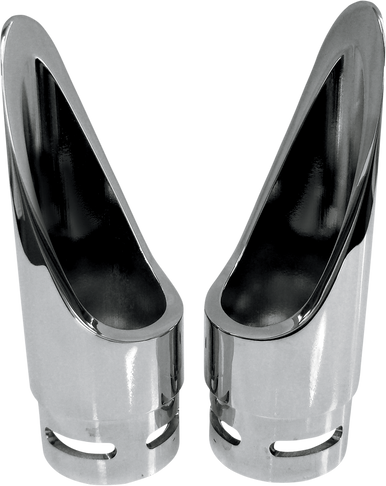 Baron Exhaust Tip Scalloped Ba-1100-01 - J J Motorsports