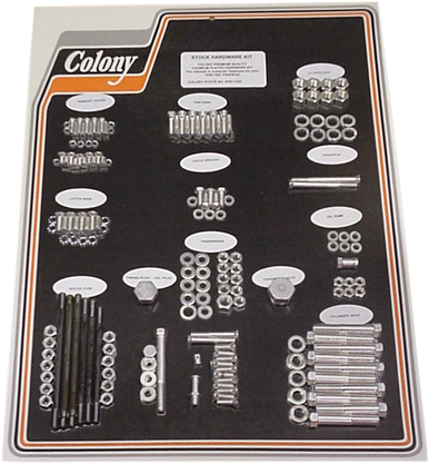 Colony Hardware Kit Cadmium '48-'57 8302 Cad - J J Motorsports