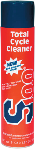 S100 Total Cycle Cleaner 21 Oz. Net Wt. Aerosol 12600A - J J Motorsports