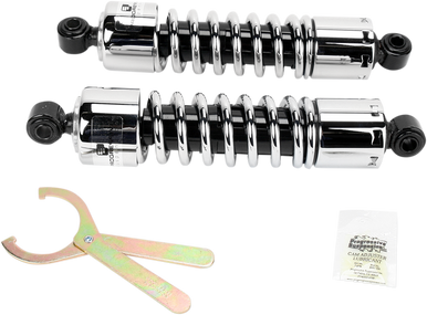 Progressive Suspension 412 Series Shock 12.5" Standard Chrome Dyna 412 ...