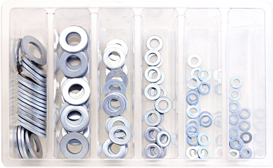 Bolt Washer Flat Assortment Sv-Flwsh - J J Motorsports
