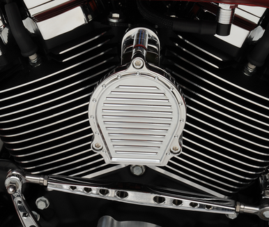 Covingtons Billet Aluminum Horn Dimpled Chrome C1141-C - J J Motorsports