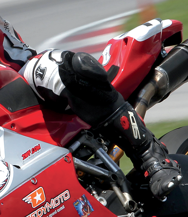 Chicken Hawk Racing Knee Sliders Black Ks09-Blk-H - J J Motorsports