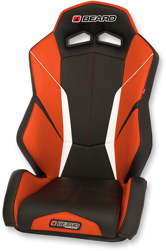 Beard Seats V2 Torque Seat Black/Orange 850-525 - J J Motorsports