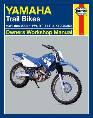 Haynes Manual Yamaha Trail Bikes 2350 - J J Motorsports