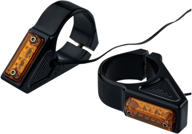 Joker Machine Led Turn Signals 39 Mm Black 05-300-1 - J J Motorsports