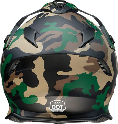 Z1R Range Helmet Camo Woodland Small 0140-0082 - J J Motorsports