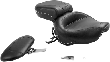 Mustang Wide Seat Studded Driver'S Backrest Vt1100 79237 - J J Motorsports