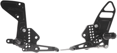 Vortex Rearset Black Gsxr1 Rs510K - J J Motorsports