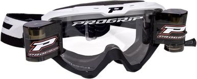 Pro Grip 3450 Riot Roll Off Goggles White/Black Pz3450Robine - J J ...