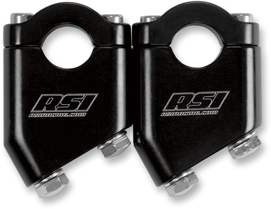 Race Shop Inc. Risers Angled 40° 4" Black - J J Motorsports