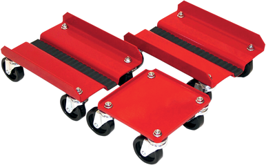 Super Caddy Pro Caddies Red Pc-200Rd - J J Motorsports