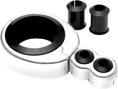 Motion Pro Cable Clamp Dual 1-1/4" 1-1/2" Mounting Diameter Chrome 11 ...