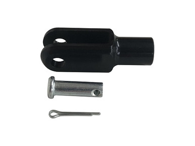 Aluminum Clevis Assembly 1/4-28 Thread - J J Motorsports