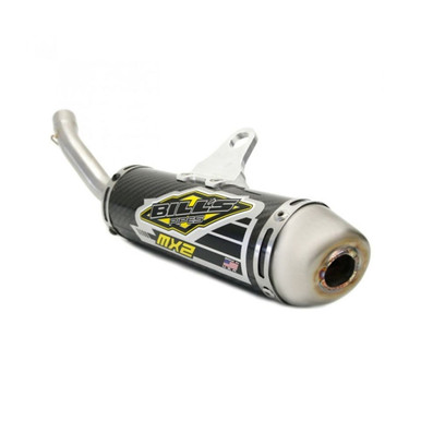 Bills Pipes YZ 250 02-18 Carbon MX2 Silencer YS-24C - J J Motorsports