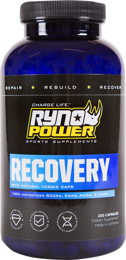 Ryno Power Recovery Capsules 200 ct. Bottle 500