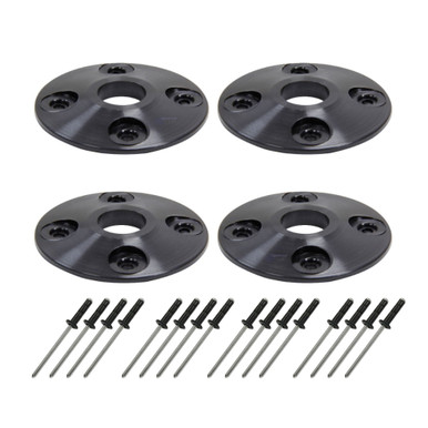 Plastic Scuff Plates (4-pack) with Rivets - J J Motorsports