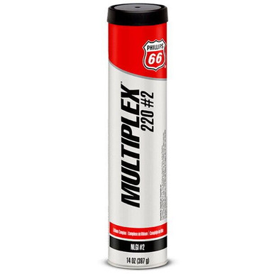 Phillips 66 Multiplex 220 #2 Red Grease NLGI GC-LB 14oz Tube