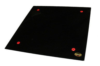 Hood Late Model Panel Black 48in x 54in