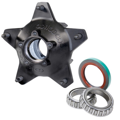 Aluminum Wilwood Wide 5 Rear Wheel Hub, Low-Drag REM Bearings, Races, Kit