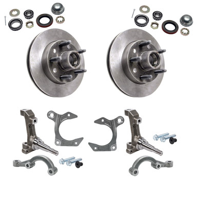 IMCA Short Arm 3-Piece Spindle With Wilwood Rotor Kit