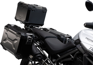 SW-Motech TRAX ADV Top Case System Black Triumph Tiger 800 '10-'19 GPT ...