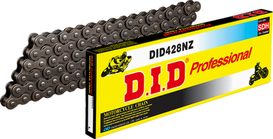 DID 428 NZ Series Drive Chain 120 Links Black 428NZX120RB - J J Motorsports