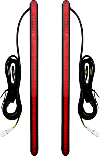 Custom Dynamics Plasma Rod Bars 8-1/2" Red CD-PR-8-R - J J Motorsports