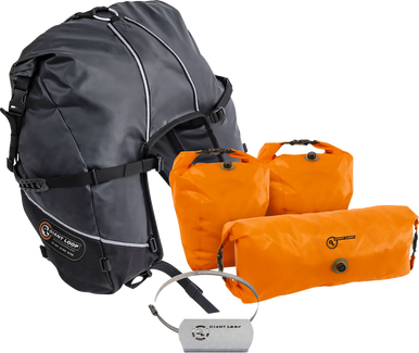 Giant Loop Great Basin Saddlebag Black GBSB23-B - J J Motorsports