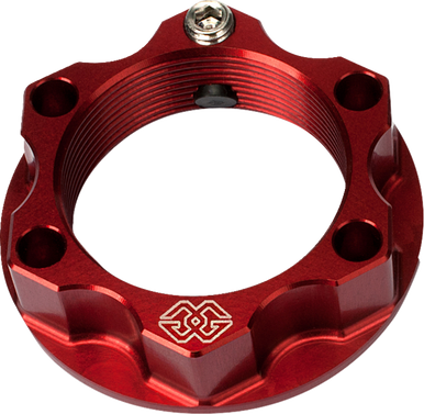 Gilles Tooling Top Yoke Nut ACMA Red ACMA-28-10-R - J J Motorsports