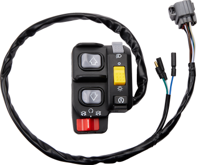 MOOSE UTILITY Switch Block Assembly - Honda 400-1266-PU - J J Motorsports