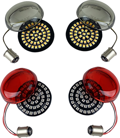 Custom Dynamics Turn Signal Kit LED Front/Rear GEN4-BCM-KIT1 - J J ...